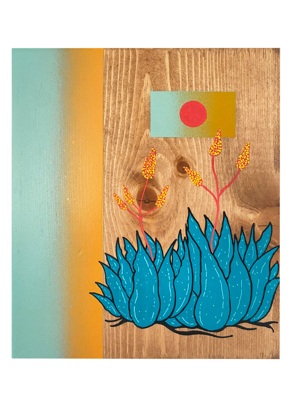 Agave Sol - Raymond Allen - Austin Art Garage