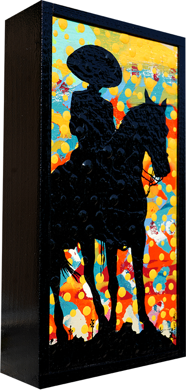 Tequila Sunset - Brian Phillips - 4x7" - Austin Art Garage