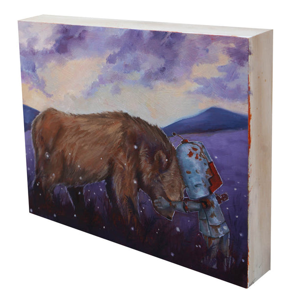 Bear Hug Bot - Lauren Briere - ORIGINAL - Austin Art Garage