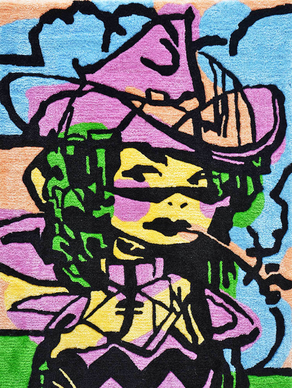 Lil' Miss Rodeo (Tufted) - Phoebe "FEEBEE" Joynt - 36x48" - Austin Art ...