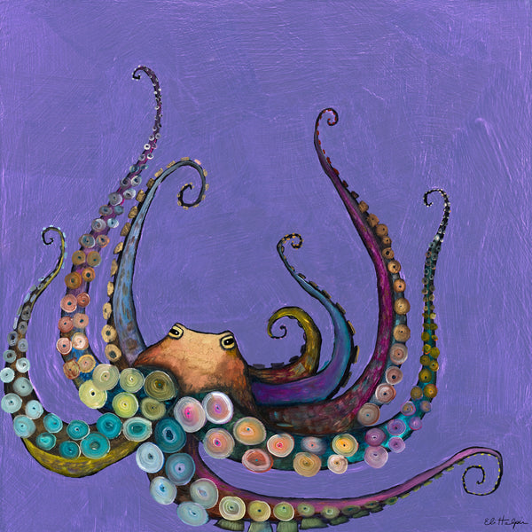 Octopus Tentacles - Eli Halpin | Octopus Painting - Austin Art Garage