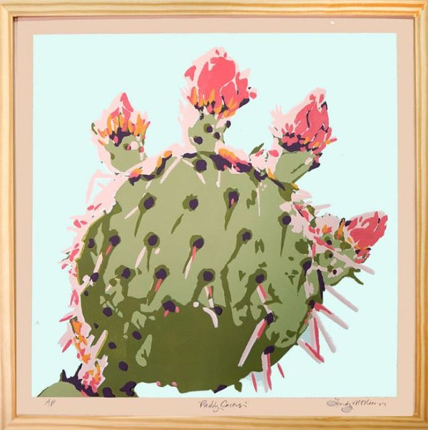 Paddy Cactus - Landry McMeans - 20 x 20" - Austin Art Garage
