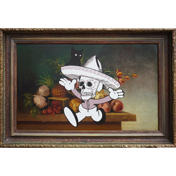 Potbelly Stray Still Life - Jason Archer - 43x29" - Austin Art Garage