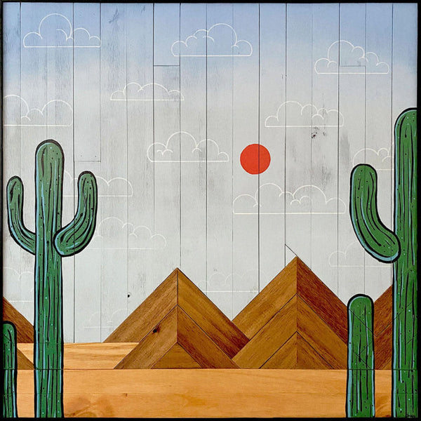 Saguaro Summer #1 - Raymond Allen - Austin Art Garage