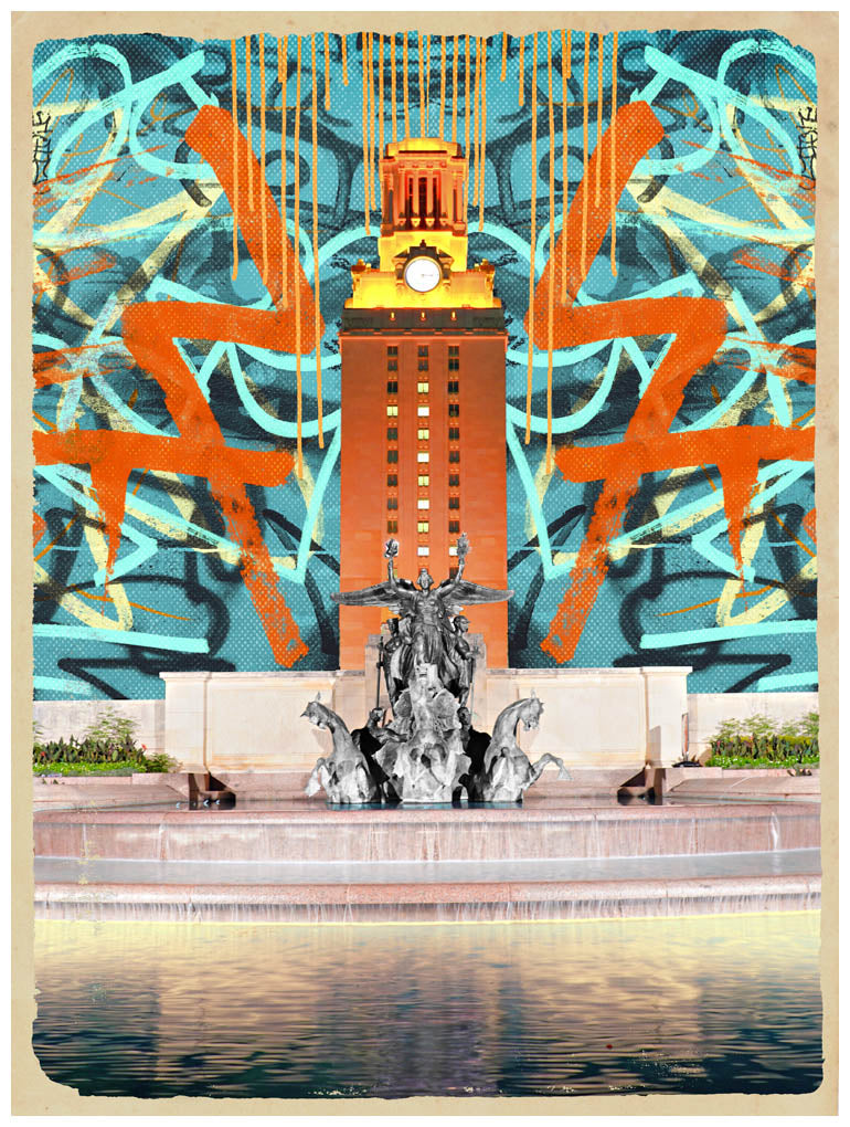 Jake Bryer Tagged "Austin Theme" - Austin Art Garage