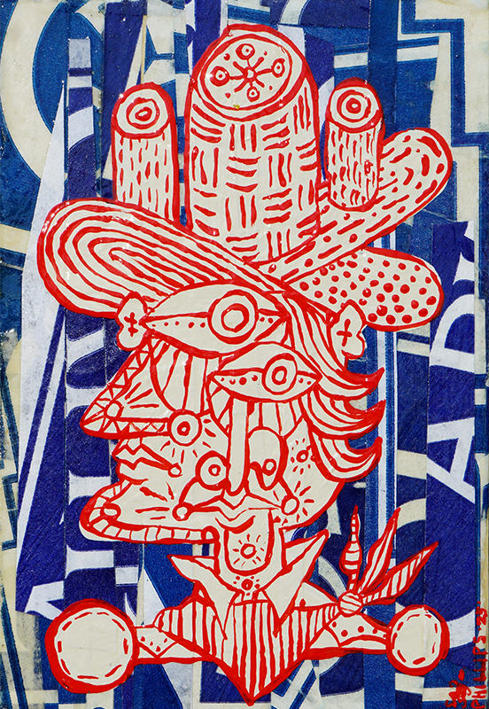 Press The Hem - Brian Phillips - 3x5x2" - Austin Art Garage