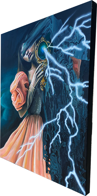 Dianmu - Sandra Boskamp - 24 x 30" - Austin Art Garage