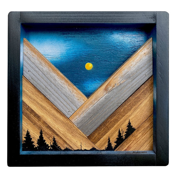 Sun Downer - Raymond Allen - 8 x 8" - Austin Art Garage